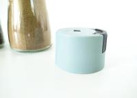 China Refillable Plastic Spice Jar Lid 50mm Diameter Customizable Color and Capacity for sale