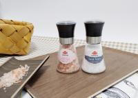 China Plastic Salt and Pepper Grinders Disposable 2-in-1 Spice Mill BPA-Free for sale