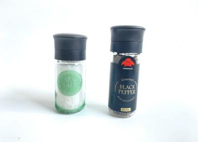 China Ceramic Glass Grinder Manual Adjustable 51mm Top Dia 128mm Height for Spices for sale