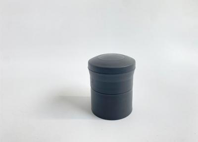 China Round PC Grinder Accessories 53mm Diameter 68mm Height - Customizable Butterfly Spice Jar Caps & Lids for sale