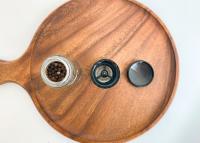 China Kairun Grinder Accessories Flip Shaker Cap - 47mm Diameter, 58mm Height, Refillable PP Material for sale