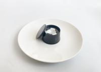 China Customizable PP Grinder Accessories - 33mm/42mm Diameter Butterfly Cap with Flip Top Lid for Enhanced Spice Grinding for sale