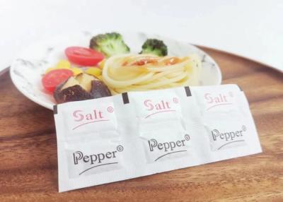 China Customizable Salt & Black Pepper Condiment Packets - 18 Month Shelf Life, FDA & BRC Certified Individual Seasoning Sachets for sale
