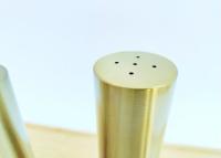 China Kairun Acacia Wooden Salt & Pepper Grinder Set - 7.28 Inch Height, Ceramic Core, Adjustable Manual Mills for sale