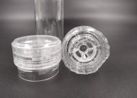 China Refillable PC Grinder Cap 45mm x 34mm for Butterfly Spice Jar Modern Packaging for sale
