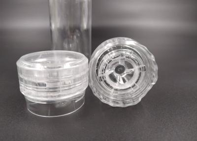 China Refillable PC Grinder Cap 45mm x 34mm for Butterfly Spice Jar Modern Packaging for sale