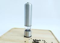 China Kairun KGR-026 Dual Salt & Pepper Grinder - Stainless Steel 2-in-1 Manual Mill with Adjustable Coarseness for sale