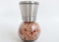 China Kairun Manual Glass Grinder 200ml Capacity 127mm Height with Adjustable Coarseness for Spices for sale