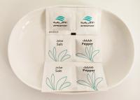 China Custom Salt and Pepper Seasoning Packets 18 Month Shelf Life Customizable Size for sale