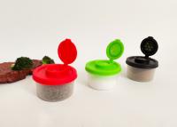 China Innovative Small Capacity Plastic Spice Jar with Flip Caps for Convenient Use for sale