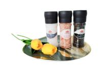 China Plastic Pepper Grinder with Ceramic Core - 110ml Capacity, 128mm Height for Salt and Spice Grinding for sale