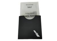 China Salt Pepper Sachet In Wrapper , Salt Pepper Twin Pack Wrapped Coated for sale