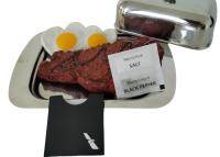 China Salt Pepper Sachet In Wrapper , Salt Pepper Twin Pack Wrapped Coated for sale