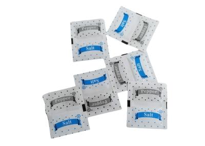China Custom Salt & Pepper Sachets in Roll - 0.5g Salt & 0.1g Pepper Packets with Branding Options for sale