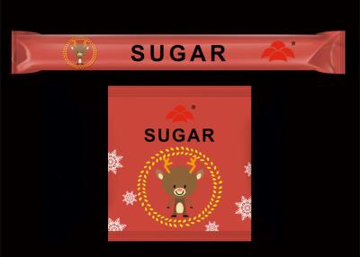 China Customized Christmas Sugar Sachet Packets 10g Salt Packets for Coffee Shop Restaurant for sale