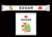 China Customized Christmas Sugar Sachet Packets 10g Salt Packets for Coffee Shop Restaurant for sale