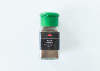China Customizable Glass Spice Jars with Airtight Plastic Lids for Seasonings for sale