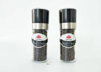 China Stylish Glass and Plastic Pepper Mills Designed for Culinary Enthusiasts for sale