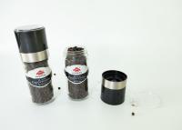 China Stylish Glass and Plastic Pepper Mills Designed for Culinary Enthusiasts for sale