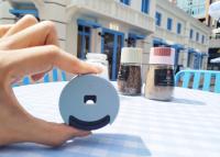 China 180ml 0.5g FDA Food Grade Glass Salt Pepper Shaker Reusable Seasoning Bottle for sale