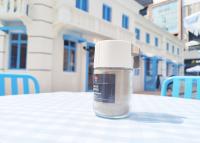 China 100ml 0.5g Each Press Salt Pepper Condiment Shaker Glass Jar Reusable Refillable for sale