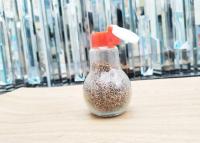 China 100ml Glass Spice Jar with PP Lid Shaker for Herbs Spices Sugar Salt Pepper for sale
