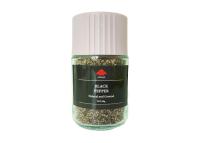 China Glass Press Type Spice Dispenser Bottle 0.5g Measuring Lid Salt Pepper Seasoning Jar for sale