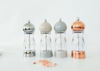 China Acrylic Salt and Pepper Grinder Set with Ceramic Core - Multiple Colors & Sizes Available for Customization for sale