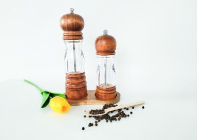 China ABS Salt and Pepper Grinders 20.5cm with Ceramic Core for Spices for sale