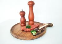China Elegant Wooden Salt and Pepper Grinders with Ceramic Core for sale