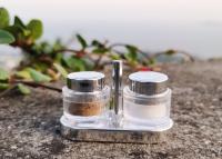 China Disposable Plastic Salt and Pepper Shakers 1.0g 0.2g Single-Use Seasoning Bottles for sale