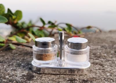 China Disposable Plastic Salt and Pepper Shakers 1.0g 0.2g Single-Use Seasoning Bottles for sale