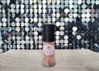 China 70ml Plastic Salt and Pepper Grinder with Ceramic Core Adjustable Coarseness Refillable Glass Jar for sale