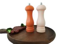 China Plastic PP Pepper Or Salt Spice Grinder Ceramic Core Colorful Grinder for sale