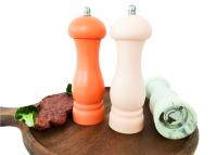 China Plastic PP Pepper Or Salt Spice Grinder Ceramic Core Colorful Grinder for sale