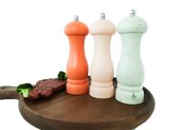 China Plastic PP Pepper Or Salt Spice Grinder Ceramic Core Colorful Grinder for sale