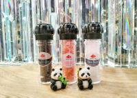 China 100ml Plastic Grinder Salt and Pepper Mill with Condiment Non-adjustable PS bottle for sale