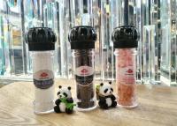 China 100ml Plastic Grinder Salt and Pepper Mill with Condiment Non-adjustable PS bottle for sale