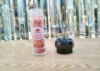 China 100ml Transparent Manual Salt and Pepper Grinder Plastic Mill with Glass Bottle for sale