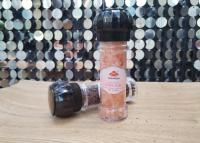 China Food Grade 100ml Plastic Salt and Pepper Grinder Sea Salt Mill Clear PS Bottle for sale