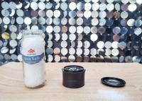 China 90ml Plastic Salt and Pepper Grinder Glass Jar for all grinding needs Refillable Feature Durable Convenient Customized for sale
