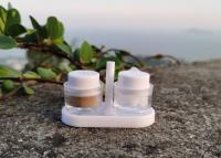 China Disposable Plastic Salt and Pepper Shakers 1.0g 0.2g Travel Friendly Seasoning Shakers for sale