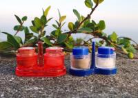 China Disposable Plastic Salt and Pepper Shakers 1.0g 0.2g Single Use Seasoning Bottles for sale