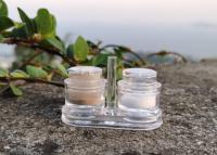 China Disposable Plastic Salt and Pepper Shakers 1.0g 0.2g Single Use Seasoning Shakers for Travel and Kitchen for sale