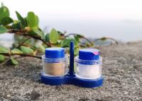 China Disposable Plastic Salt and Pepper Shakers 1.0g 0.2g Travel Seasoning Packets for sale