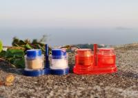 China Disposable Plastic Salt and Pepper Shakers 1.0g 0.2g Single-Use Seasoning Bottles for sale