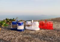 China Disposable Plastic Salt Pepper Shakers 1.0g 0.2g Travel Friendly Seasoning Containers for sale