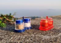 China Disposable Plastic Salt and Pepper Shakers 1.0g 0.2g Single Use Seasoning Shakers for sale