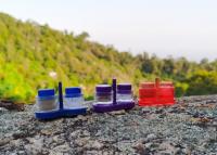 China Disposable Plastic Salt and Pepper Shakers 1.0g 0.2g for Airline Travel Seasoning for sale