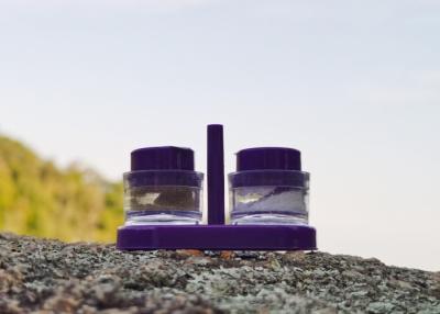 China Disposable Plastic Salt and Pepper Shakers 1.0g 0.2g for Airline Travel Easy Carry Seasoning for sale